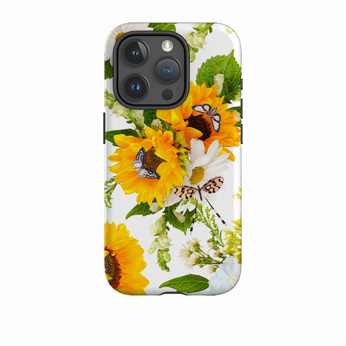 Sunlife White Abstract Sunshine Phone Case for iPhone 16 15 14 13 12 11 ...
