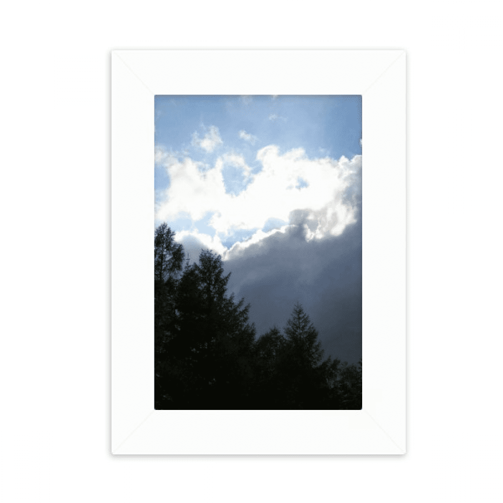 Sunlight Dark Clouds Art Deco Fashion Desktop Photo Frame Picture ...