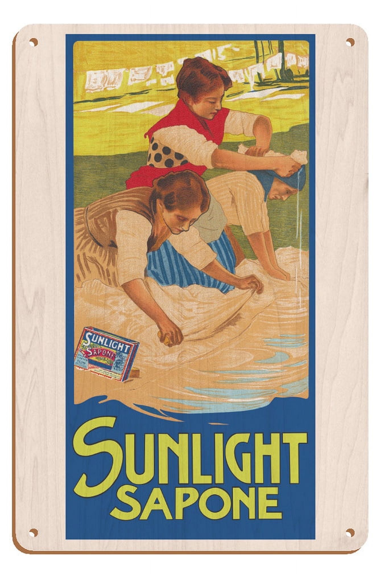 Sunlight Soap (Sapone) - Vintage Advertising Poster by Leopoldo ...