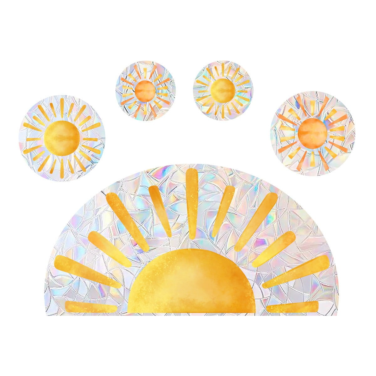 Sunlight Stickers, Glass Window Decals, Durable Vinyl Material, Easy ...