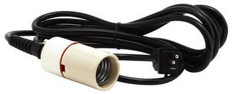 Sunlight Supply Power And Lamp Cord W Mogul Base Socket 15ft 903064