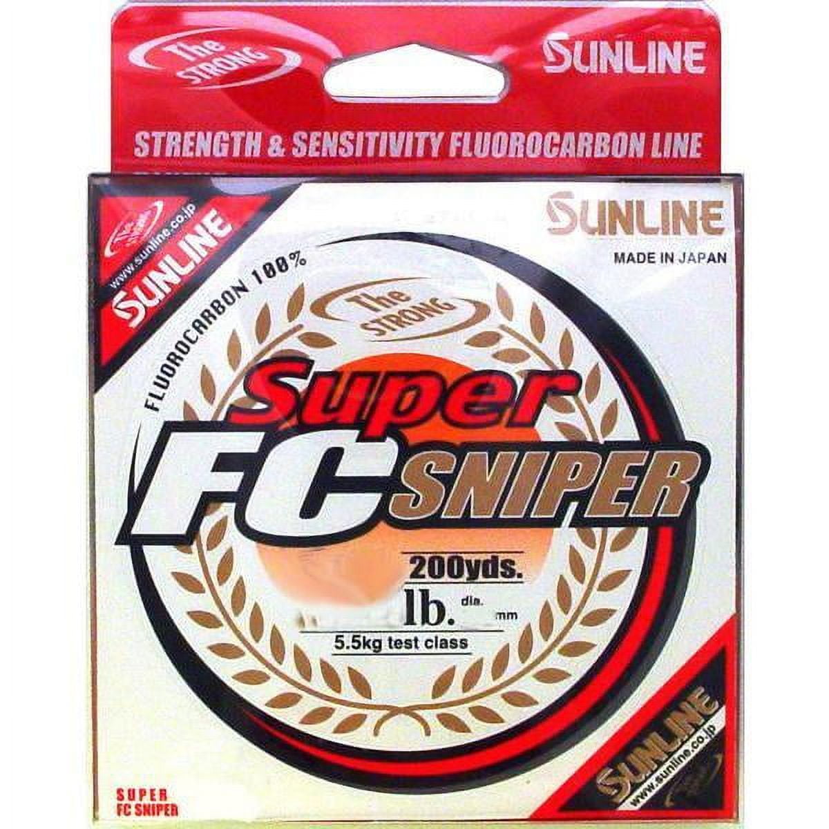 Sunline Super FC Sniper Fluorocarbon Fishing Line 16lb 165yd Natural Clear - Walmart.com