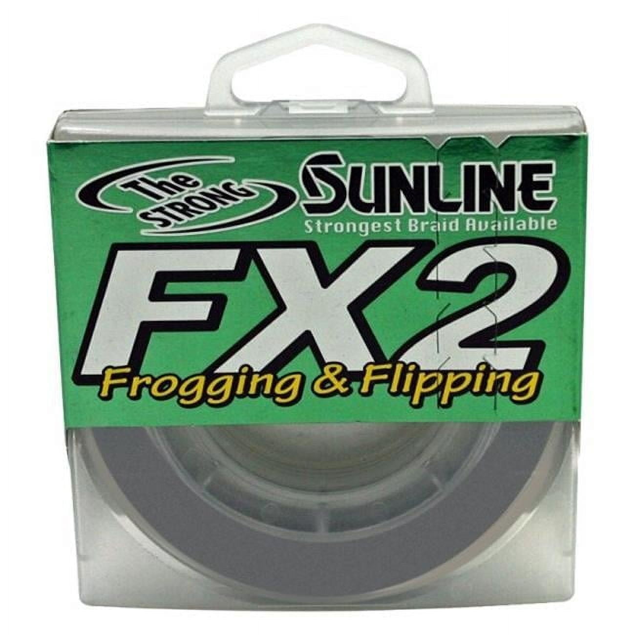 Sunline 63039842 60 lbs 125 Yards Dark Green FX2 Braid Line - Walmart.com