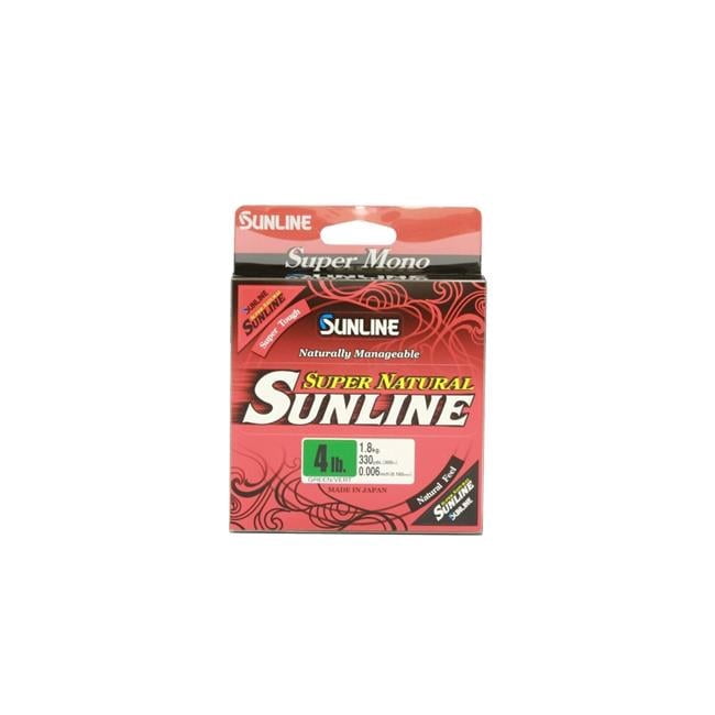 Sunline 63758782 16 lbs x 330 Yard Jungle Super Natural Mono Fishing ...