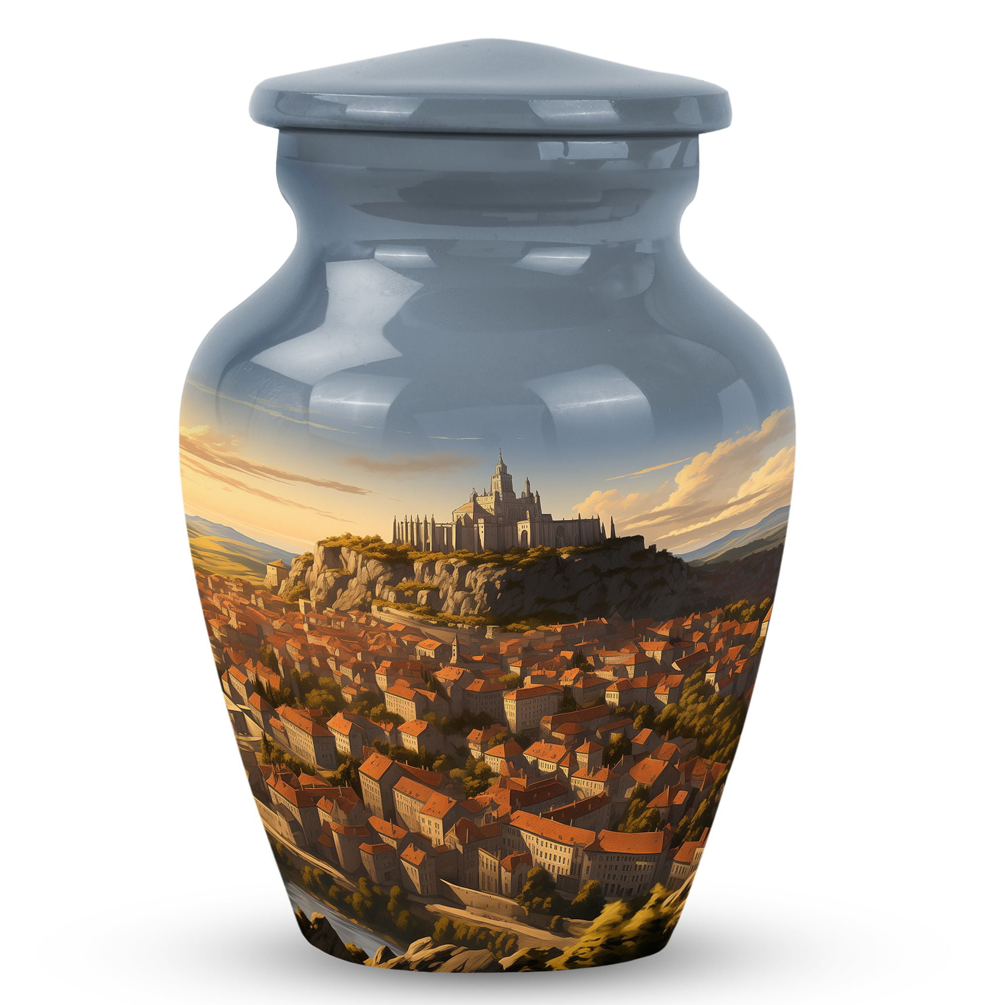 Sunlit Citadel: A Timeless Kingdom - Cremation Urns For Ashes ...
