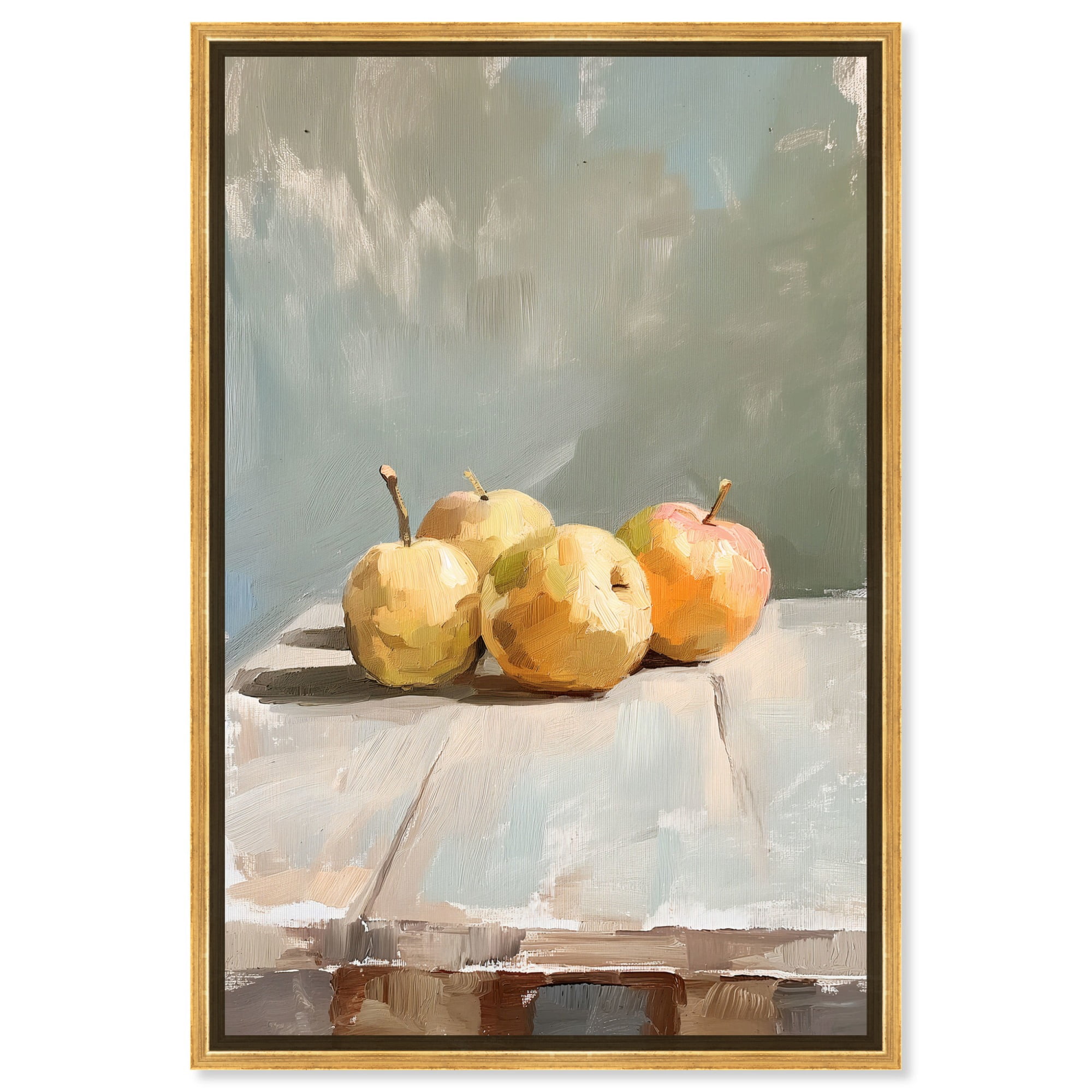 Sunlit Harvest Canvas Lemon Wall Art by Art Remedy, Gold Frame, 20" x ...