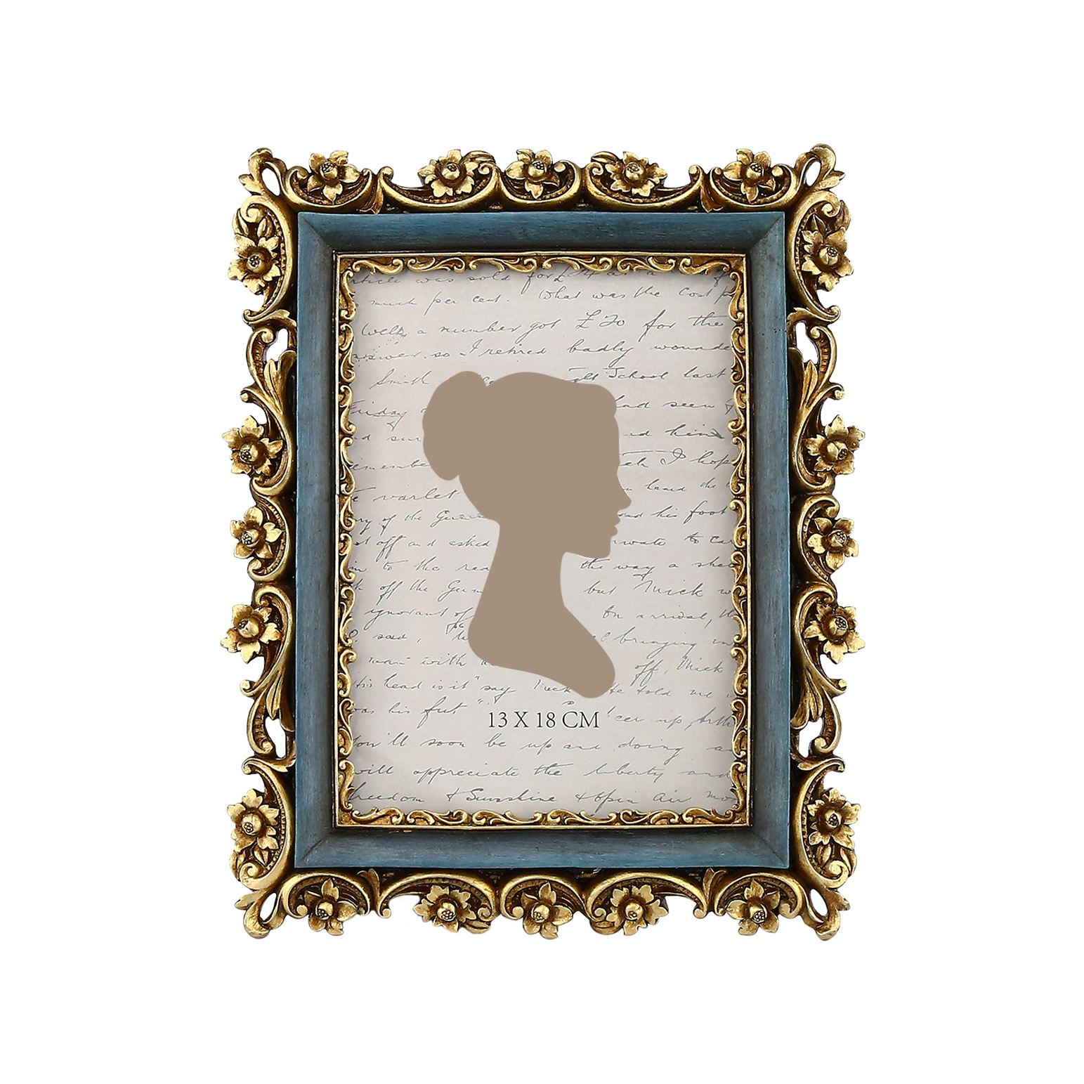 Sunlit Vintage Picture Frame 5x7 Inch, Luxury Antique Photo Frames with ...