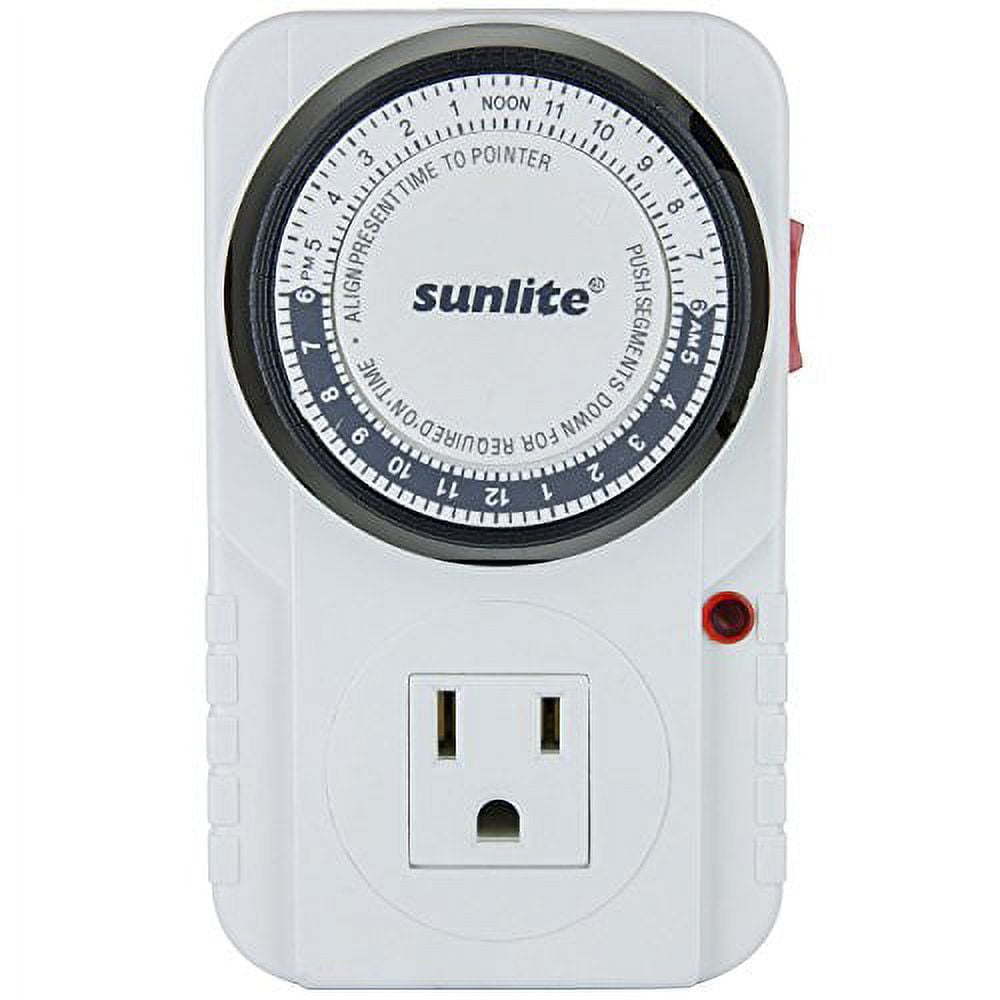 Sunlite 05003-SU T200 24 Hour Heavy Duty Appliance Timer - 2 Pack ...