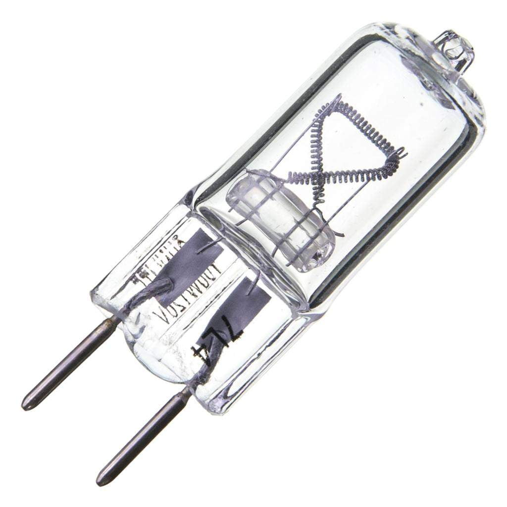 Sunlite 100W/120V Bi Pin Base Halogen Light Bulb, Clear Finish, Long ...