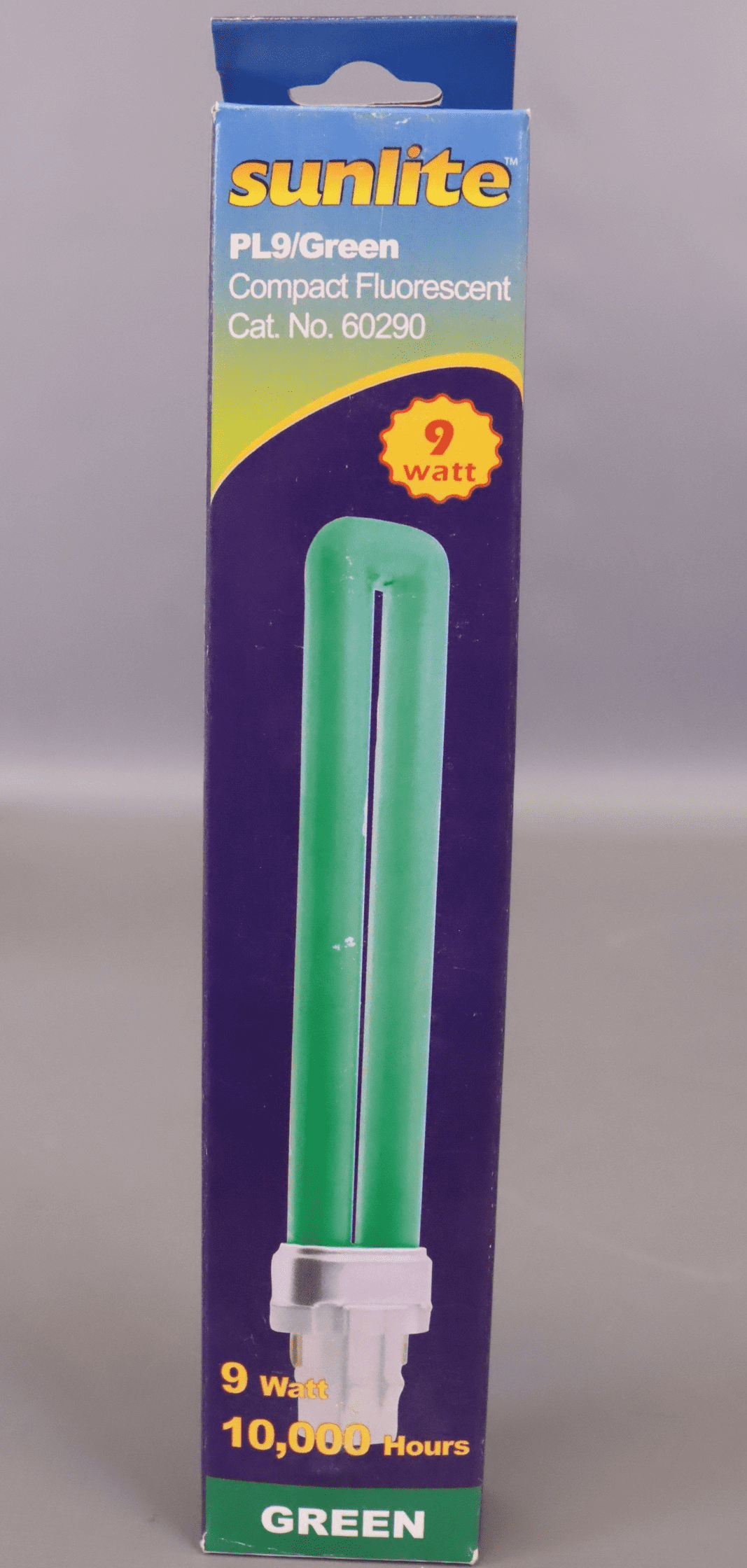 Sunlite 60290 - PL9/G 9W GREEN CFL G23 Colored Compact Fluorescent ...