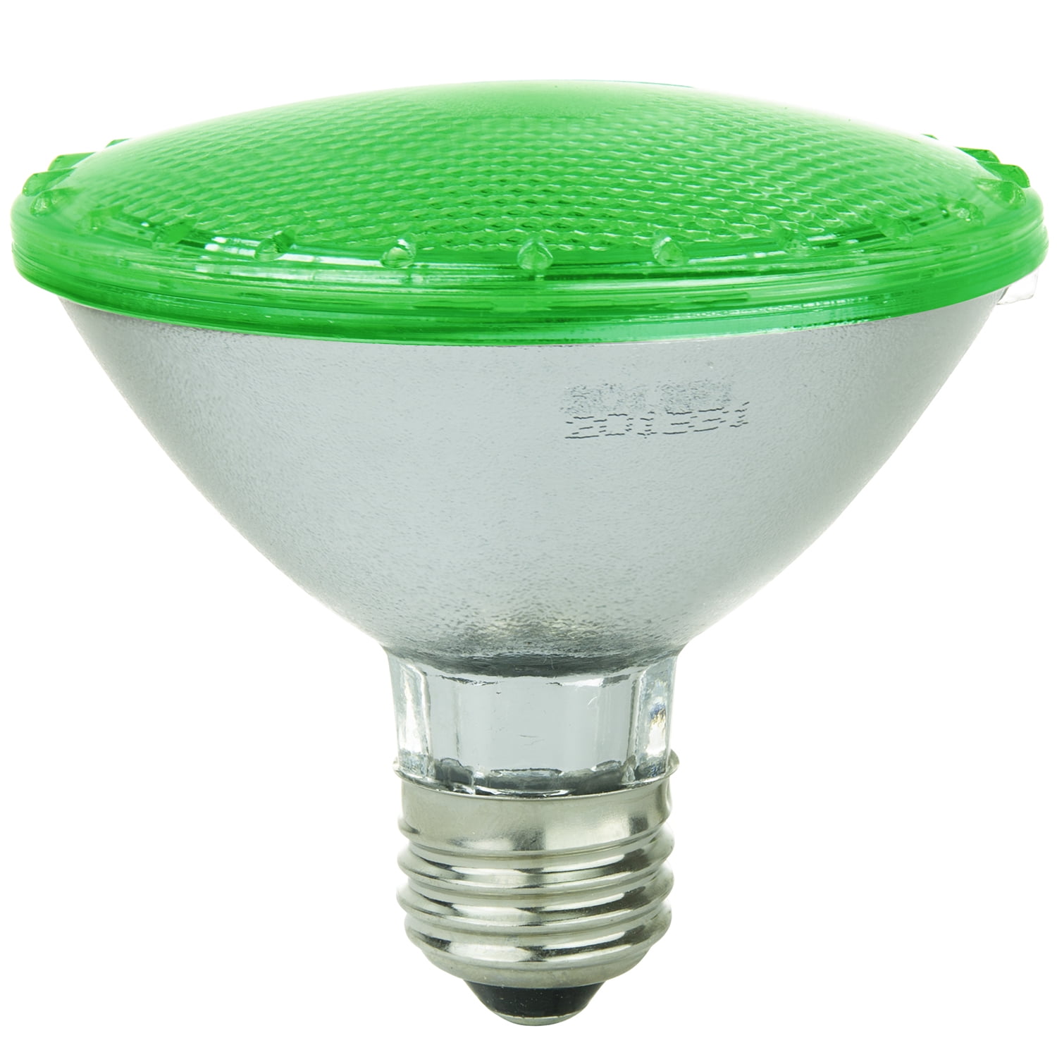 Sunlite 8w LED PAR30 Short Neck Green Colored Floodlight Bulb - 75W ...