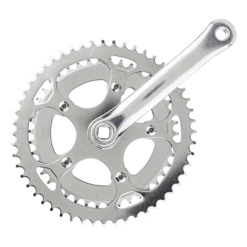 Sunlite Alloy Double Alloy Crankset 170x52/42 122mm JIS Square Taper - Walmart.com