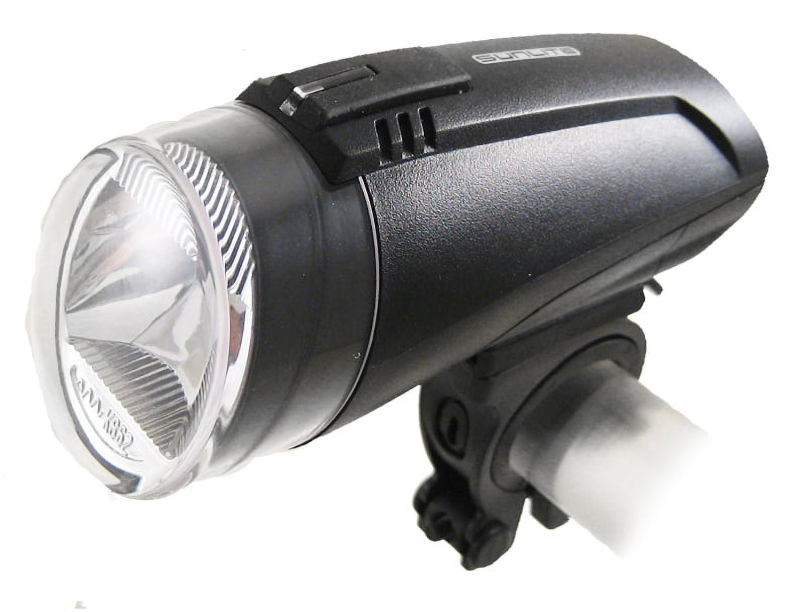 Sunlite Bicycle HL-L107 Front LED 3-Watt Headlight Black w/ Handlebar ...