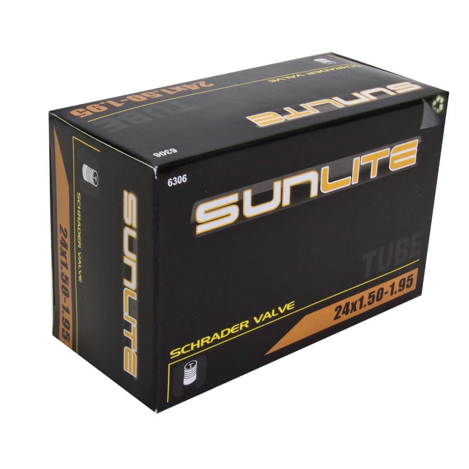 Sunlite Bicycle Inner Tube 24x1.50-1.95" Schrader Valve Vintage Bike ...