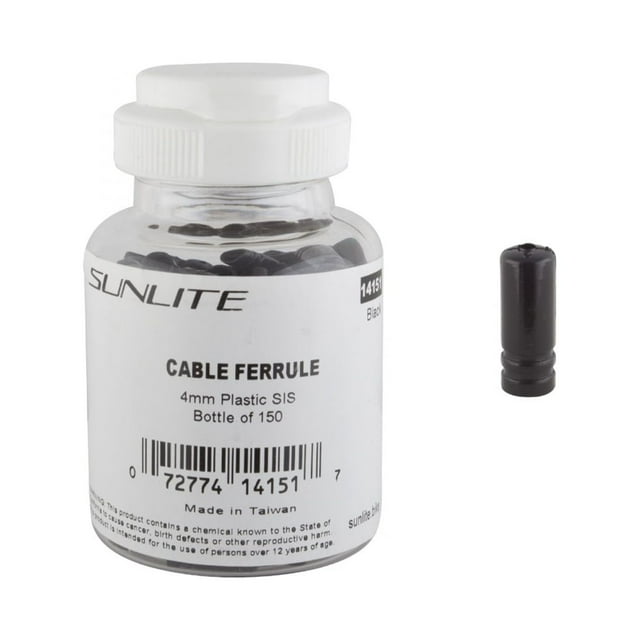 Sunlite Cable Ferrules Cable Ferrule Sunlt 4mm Plstc Sis Btlof150 ...