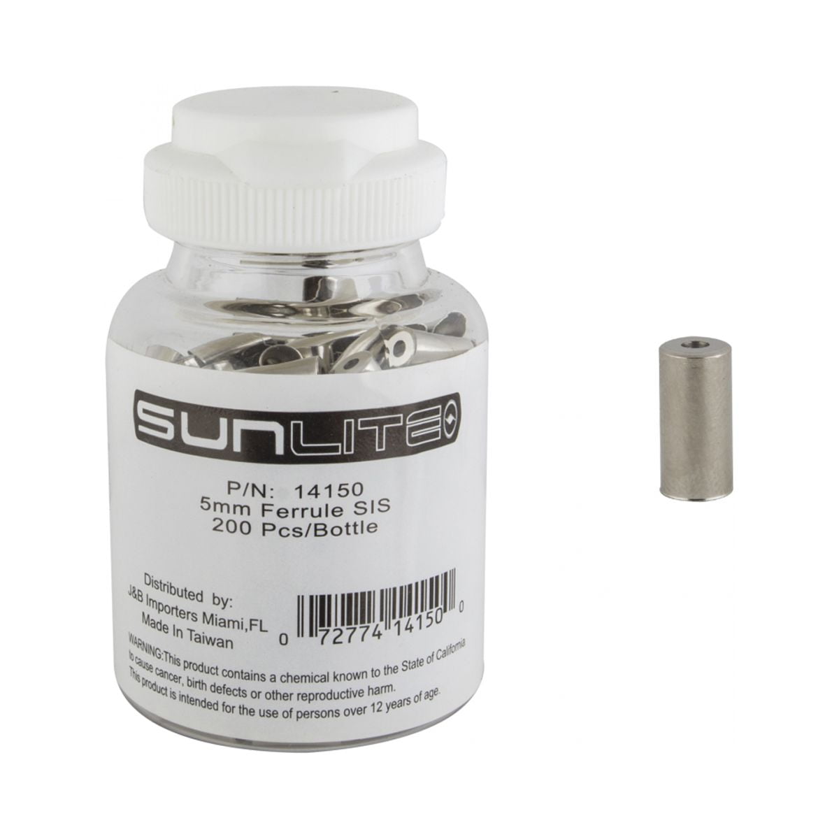 Sunlite Cable Ferrules SIS 5mm Silver - Walmart.com