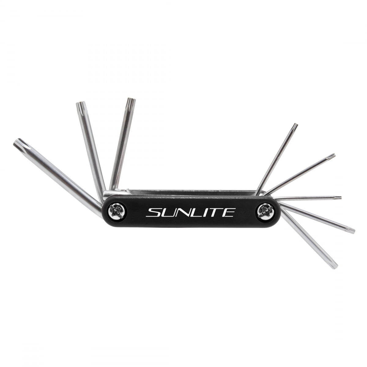 Sunlite Folding TORX Wrench Torx Wrench Set Black T7/T9/T10/T15/T20/T25 ...