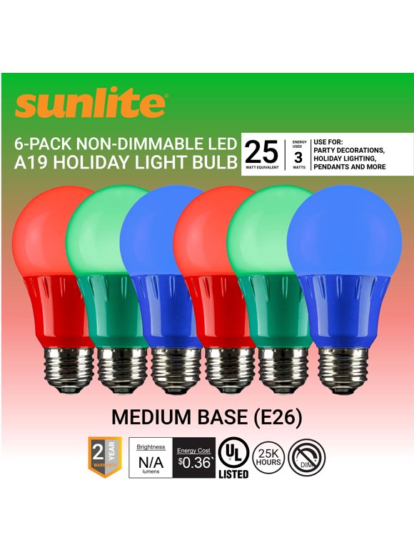 Red Light Bulbs in Colored Light Bulbs - Walmart.com