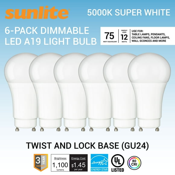 GU24 Light Bulbs in Shop Light Bulbs by Base Type - Walmart.com