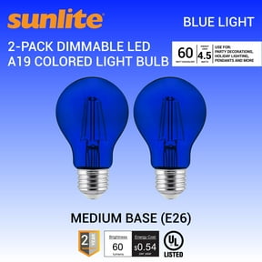 Dark Blue S14 Incandescent Bulbs - Box of 25 - Walmart.com