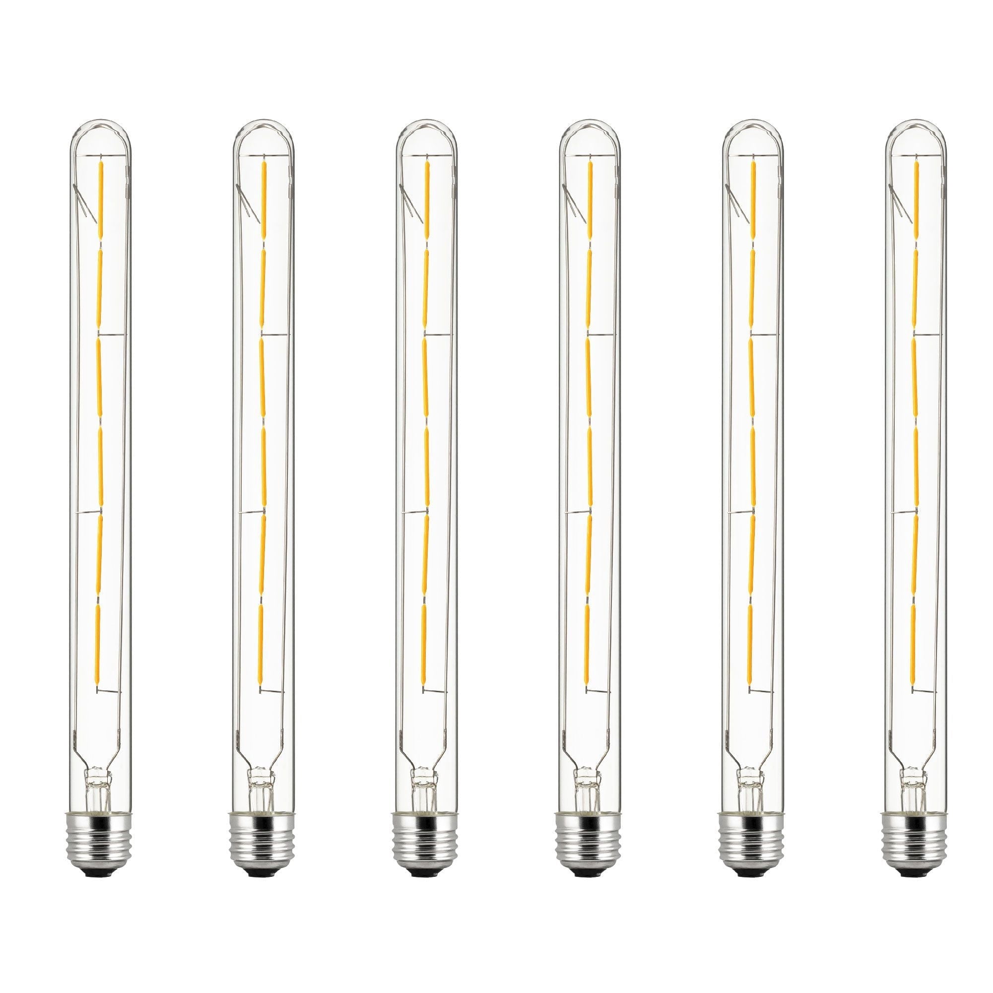 Sunlite 5W LED T8 Light Bulb, 40W Eq., E26, Dimmable, Clear, 2200K ...