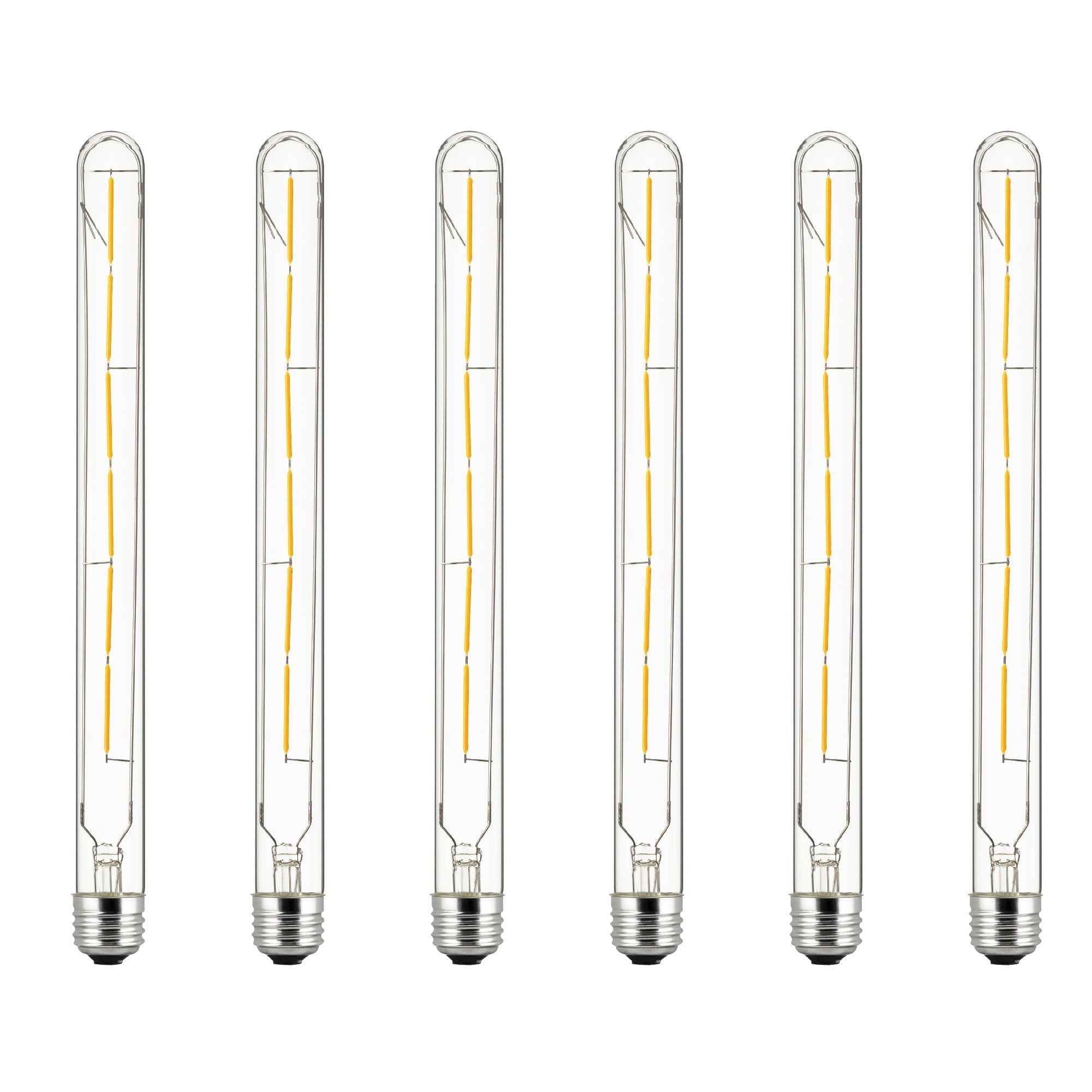 Sunlite LED Filament T8 Tubular Light Bulb, 5 Watts (40W Equivalent ...