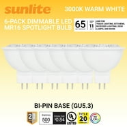 Sunlite LED PAR38 Long Neck Spot light Bulb, 15 Watts (100W Halogen EQ), Medium E26 Base ...