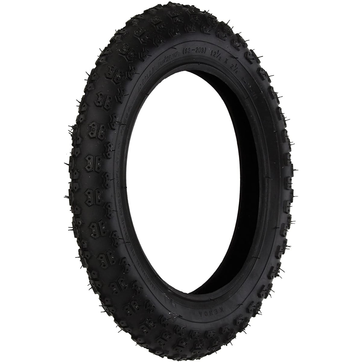 Sunlite MX3 121/2 x 21/4 Clincher Wire TPI 40 Black/Black Reflective ...