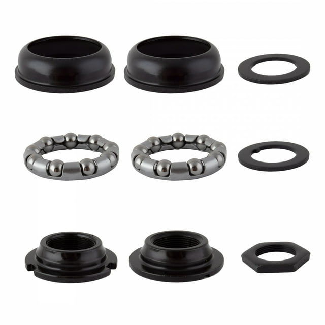 Sunlite One-Piece Crank Bearings 24 TPI Press Fit Bottom Bracket Cup ...