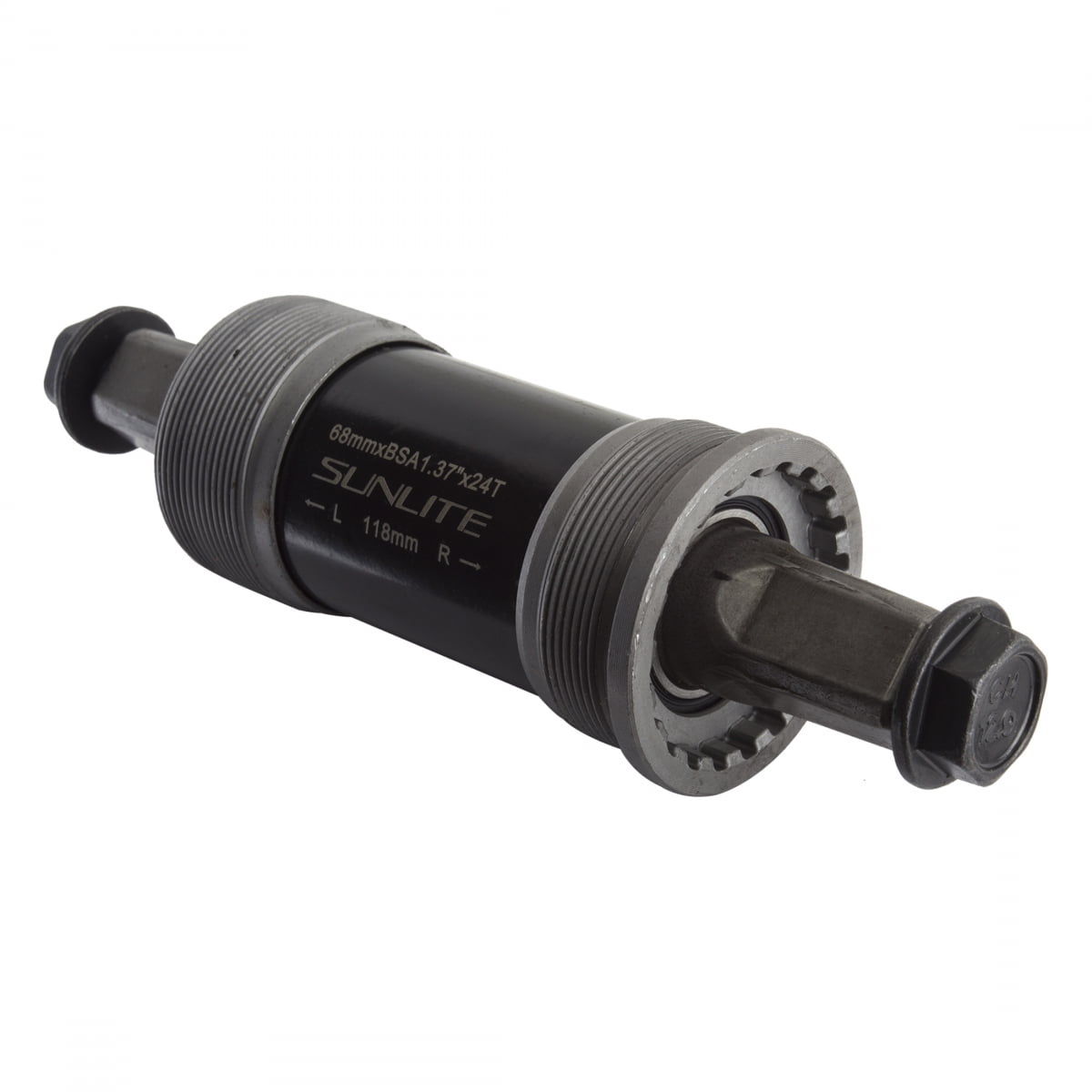 SUNLITE SL-26 BB 68mm x 118mm English Square JIS Steel Bottom Bracket - Walmart.com
