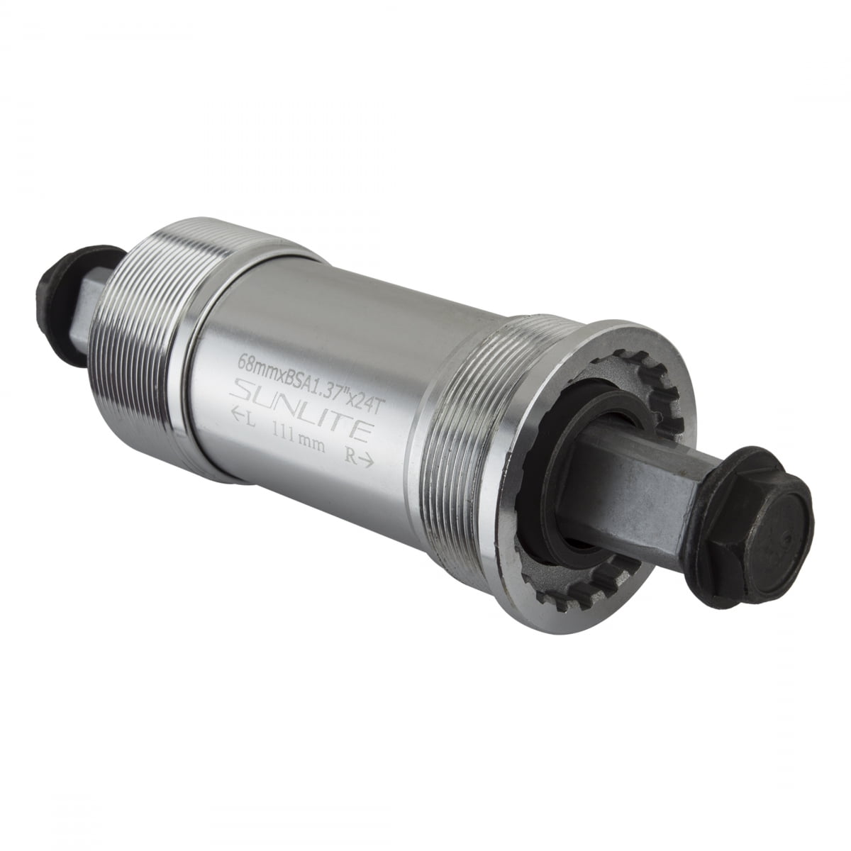 Sunlite SL-55 Square Taper JIS 68x111 Spindle Sealed Bearings BSA Bottom Bracket - Walmart.com