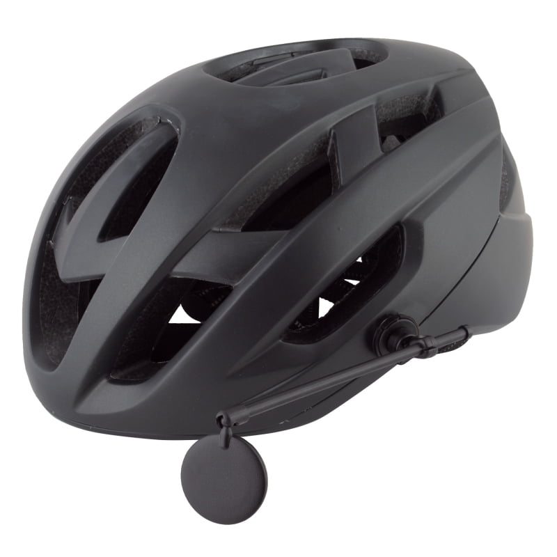 SUNLITE Sport Helmet Mirror Stick on Helmet Mount Black Bicycle Safety ...