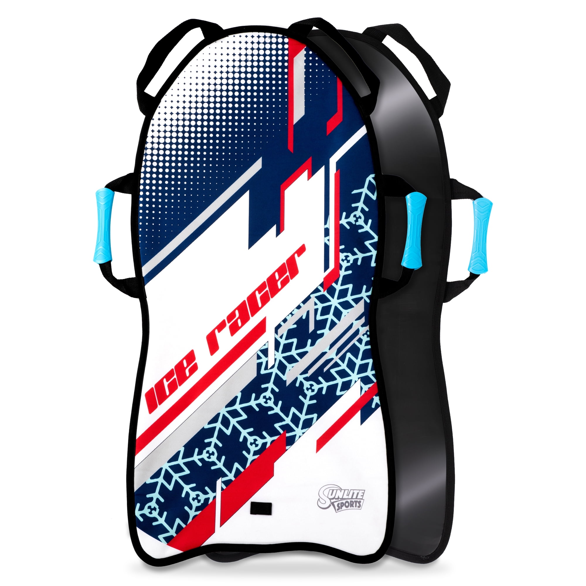 Sunlite Sports 36" Captain Ice Racer Foldable Snow Sled, Ultra Portable ...