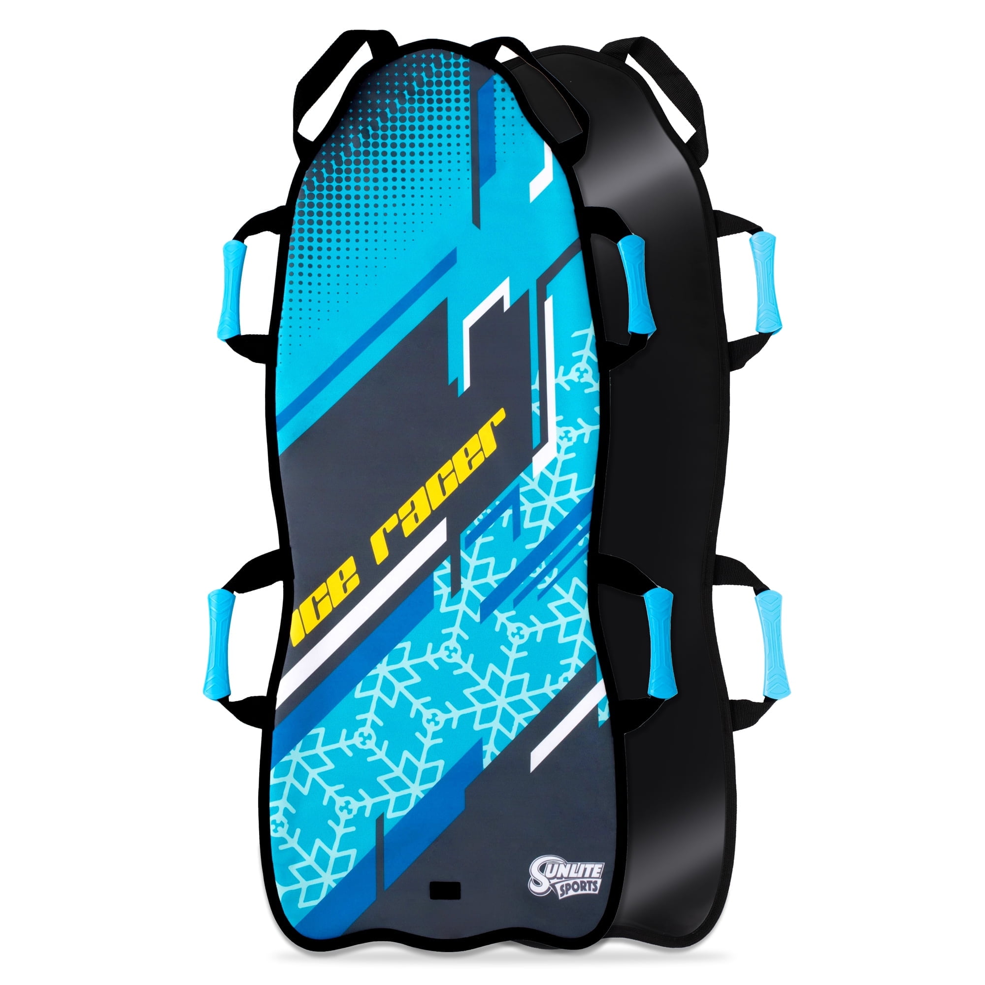 Sunlite Sports 45" Arctic Breeze Foldable Snow Sled, Blue, Fits 2 Kids ...
