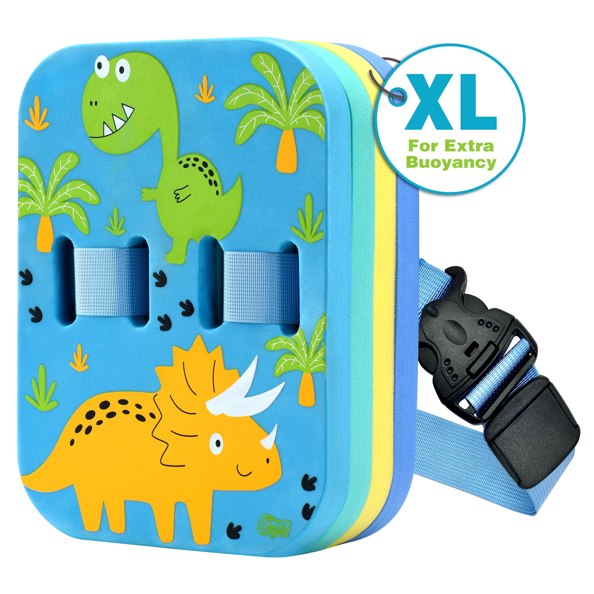 Sunlite Back Float Swim Trainer for Kids and Toddlers, Buoyant EVA Foam ...