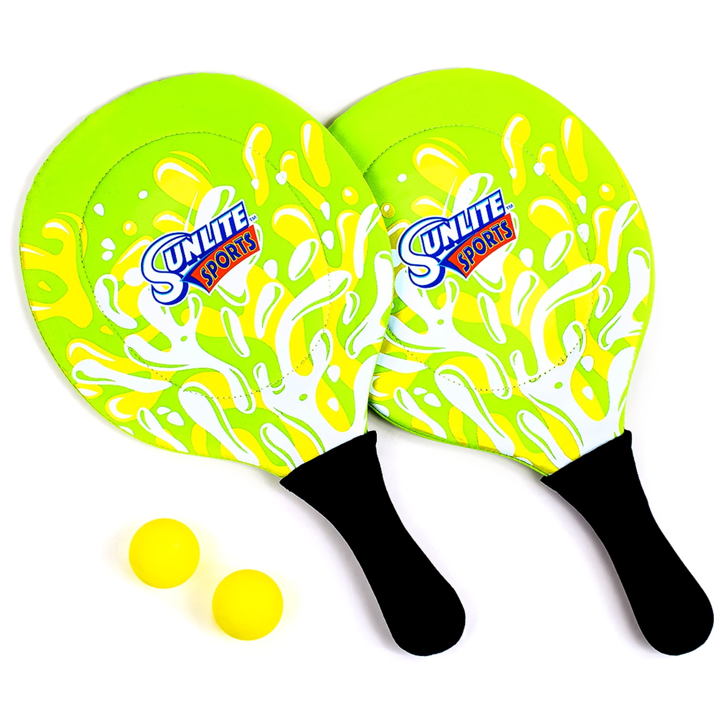 Sunlite Sports Beach Paddle Game Set, 2 Paddles and 2 Balls, Perfect ...