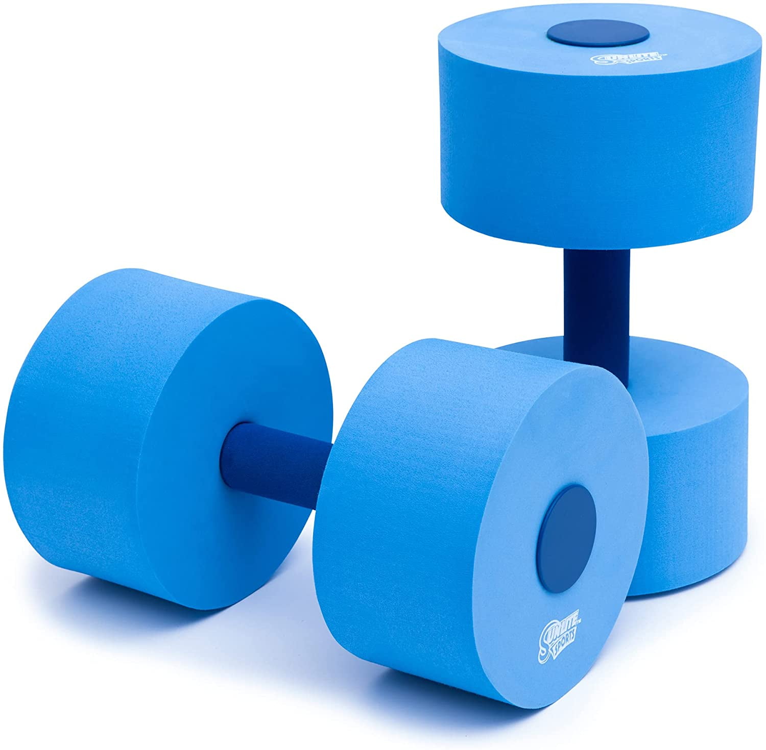 Besufy DIY Water Aquatic Dumbbell EVA Barbell Aqua Fitness Swimming ...