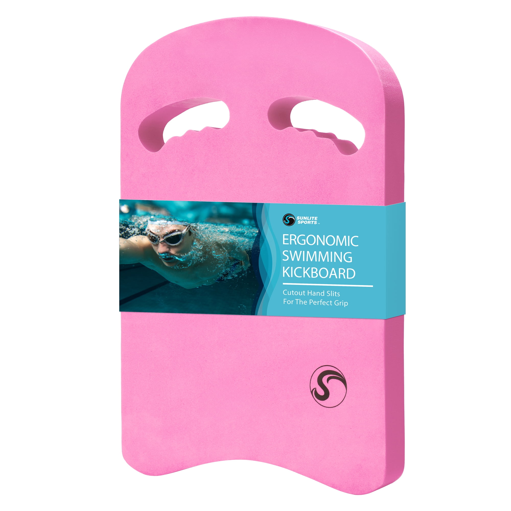 Sunlite Sports Swimming Kickboard with Ergonomic Grip Handles, One Size ...