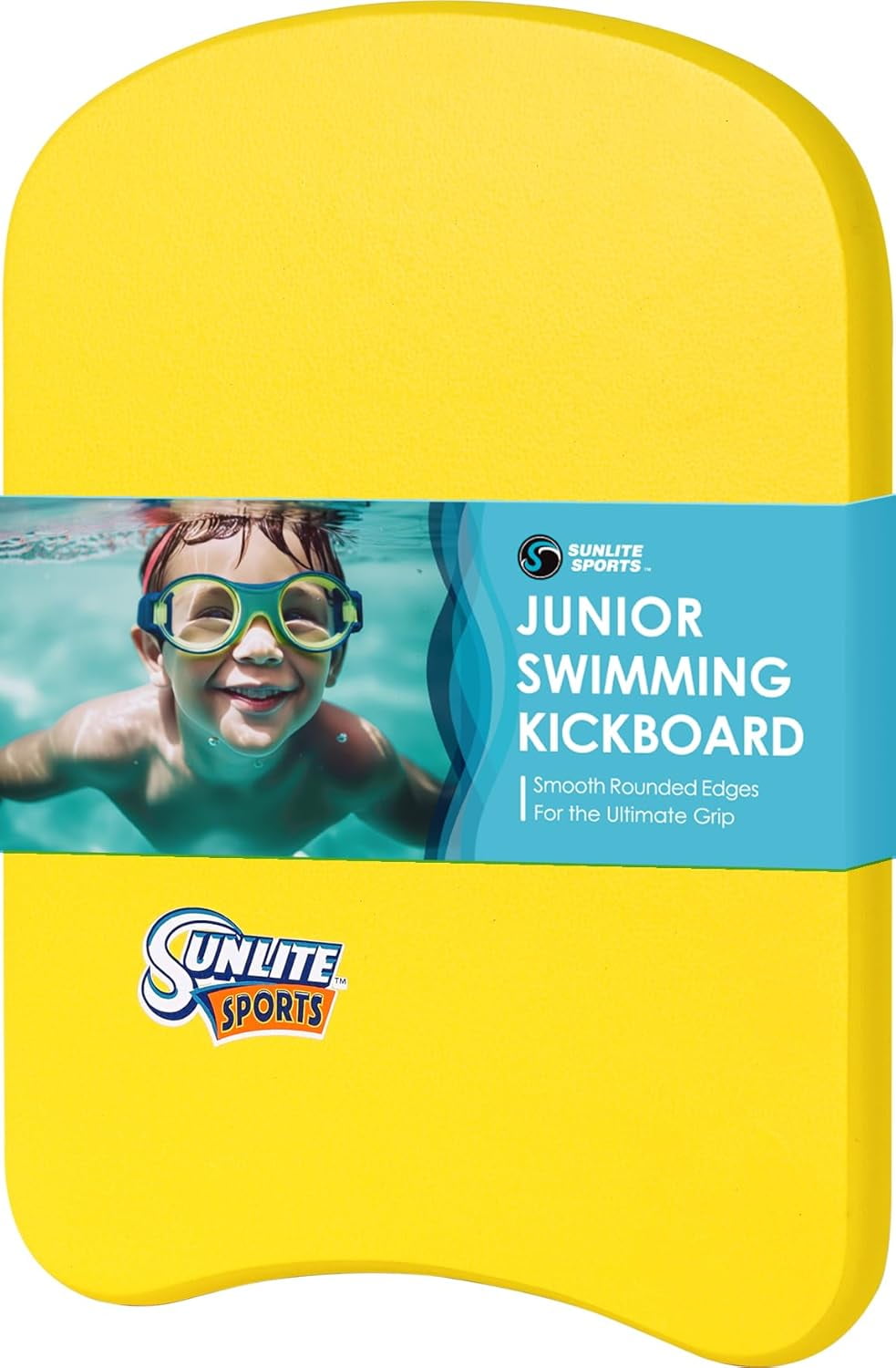 Sunlite Sports Swimming Kickboard, EVA Foam Swim Trainer for Kids and ...
