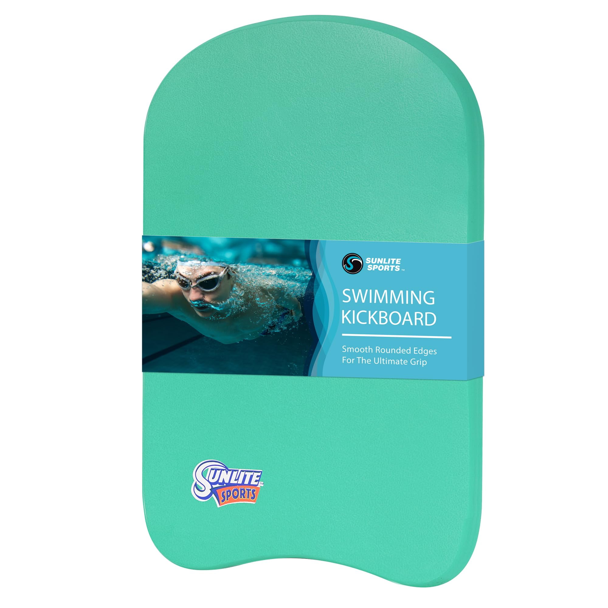 Sunlite Sports Swimming Kickboard, Pool Training Aid Float, EVA Foam ...