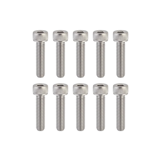 Sunlite Stainless Steel Socket Cap Bolts Hardware Bolts Allen Ss M6x25 ...