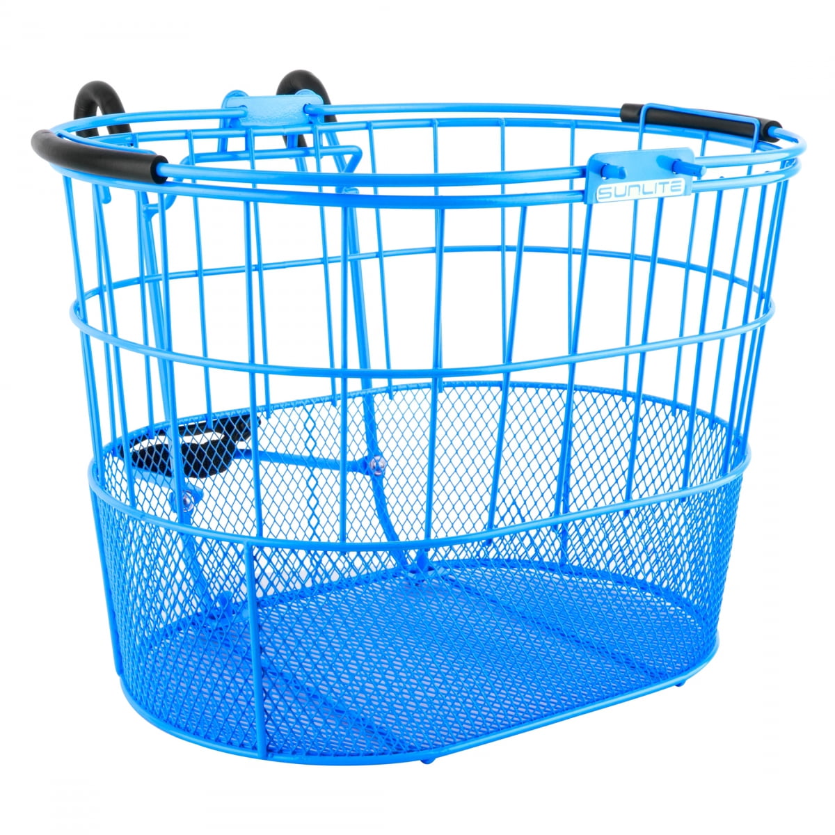 Sunlite Standard Oval Lift-Off Front Basket with Bracket, Steel Wire ...