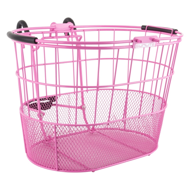 Sunlite Standard Oval Mesh Bottom Lift-Off Pink Steel 14.1x10.2x9.4 ...