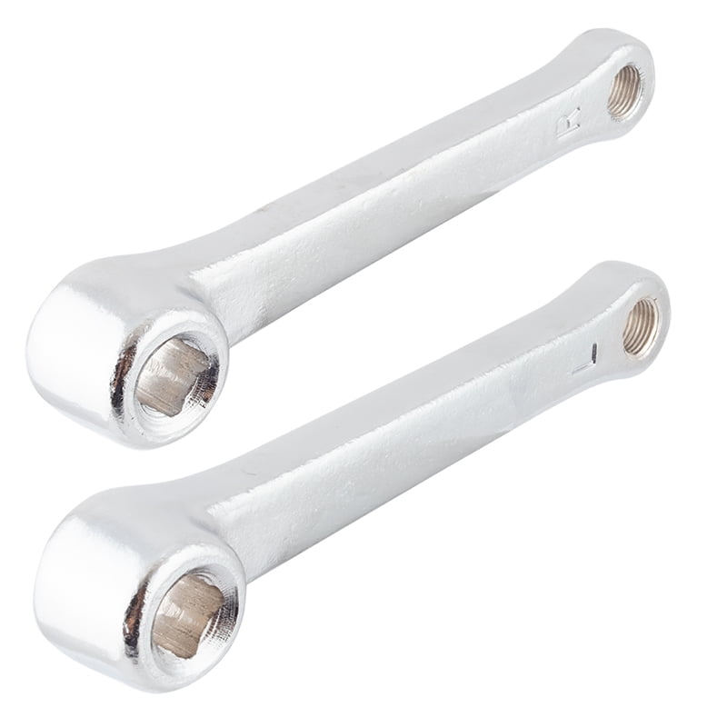 Sunlite Unicycle Cotterless Crank Arms 6" Square Taper Silver - Walmart.com