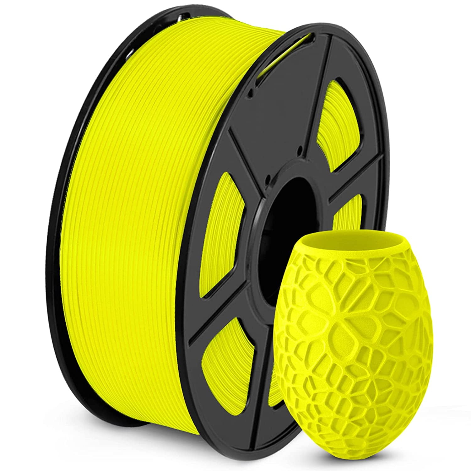 Sunlu PLA 3D Printer Filaments for Most FDM 3D Printers, Yellow ...