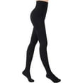 MARTINE MALL 20-30 mmHg Medical Closed Toe Compression Pantyhose Black ...