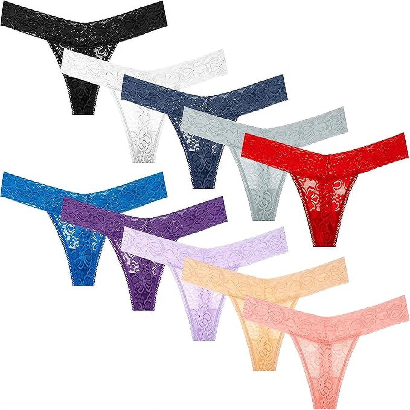 Sunm Boutique G-String Thongs for Women T-back Sexy Tangas Thongs ...