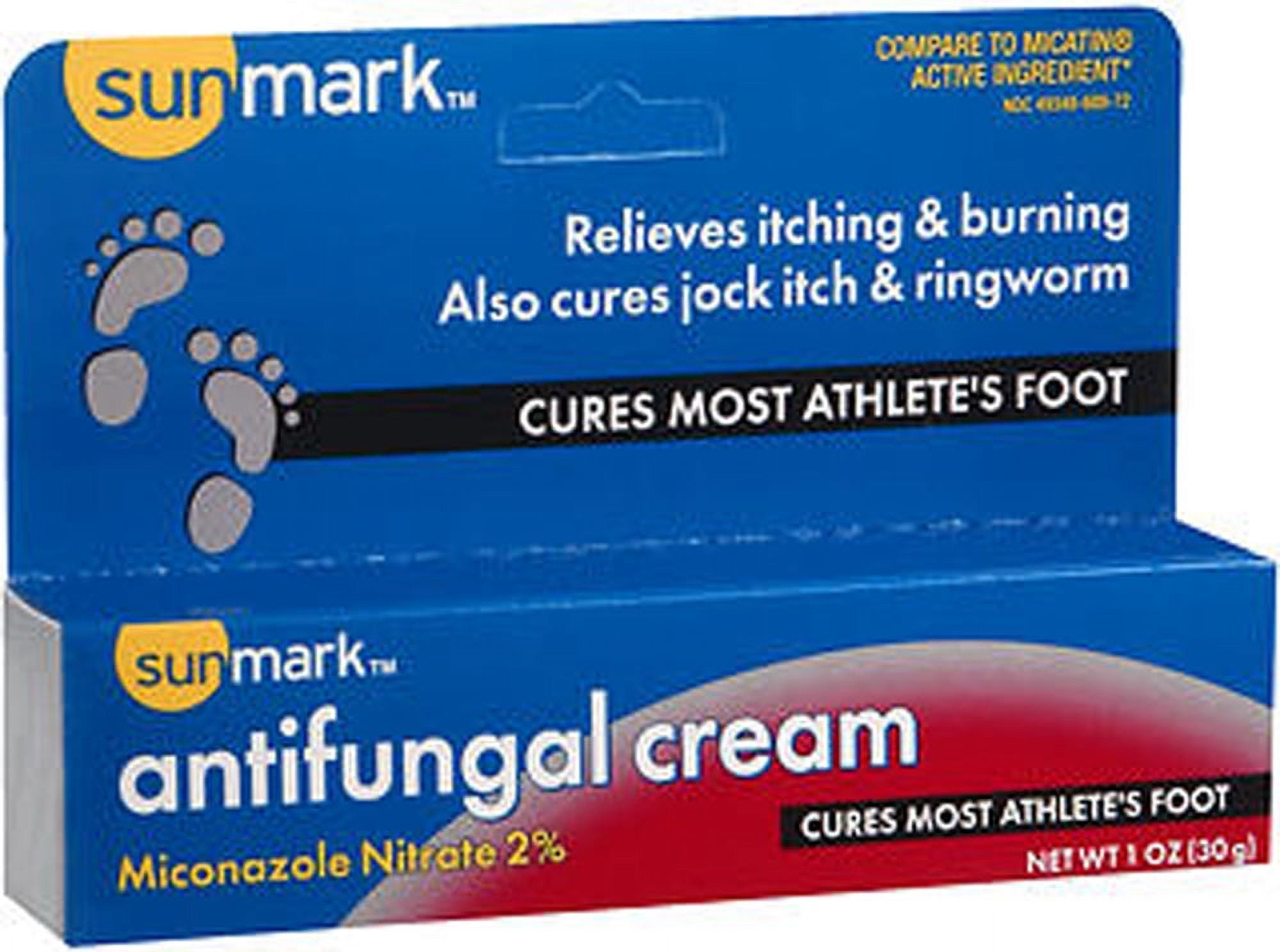 Sunmark Antifungal Cream, 1 Oz. - Walmart.com