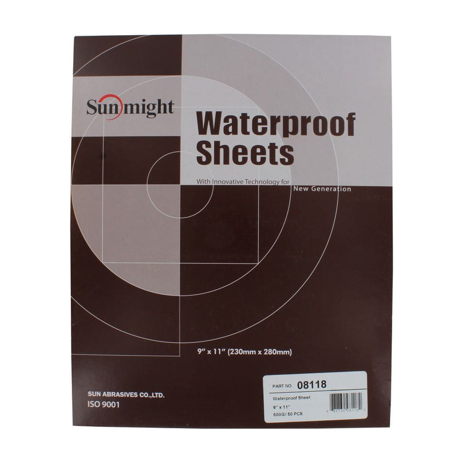 Sunmight 08118 9" x 11" 600 Grit Waterproof Sanding Sheets - Walmart.com