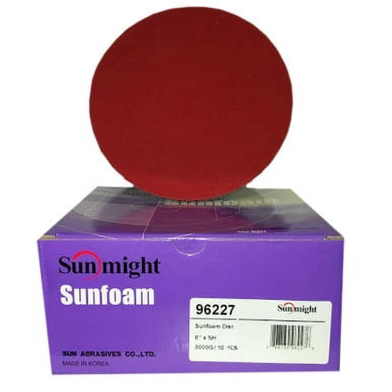 Sunmight Sunfoam 96227 6 inch 5000G Velcro Foam Disc - Walmart.com